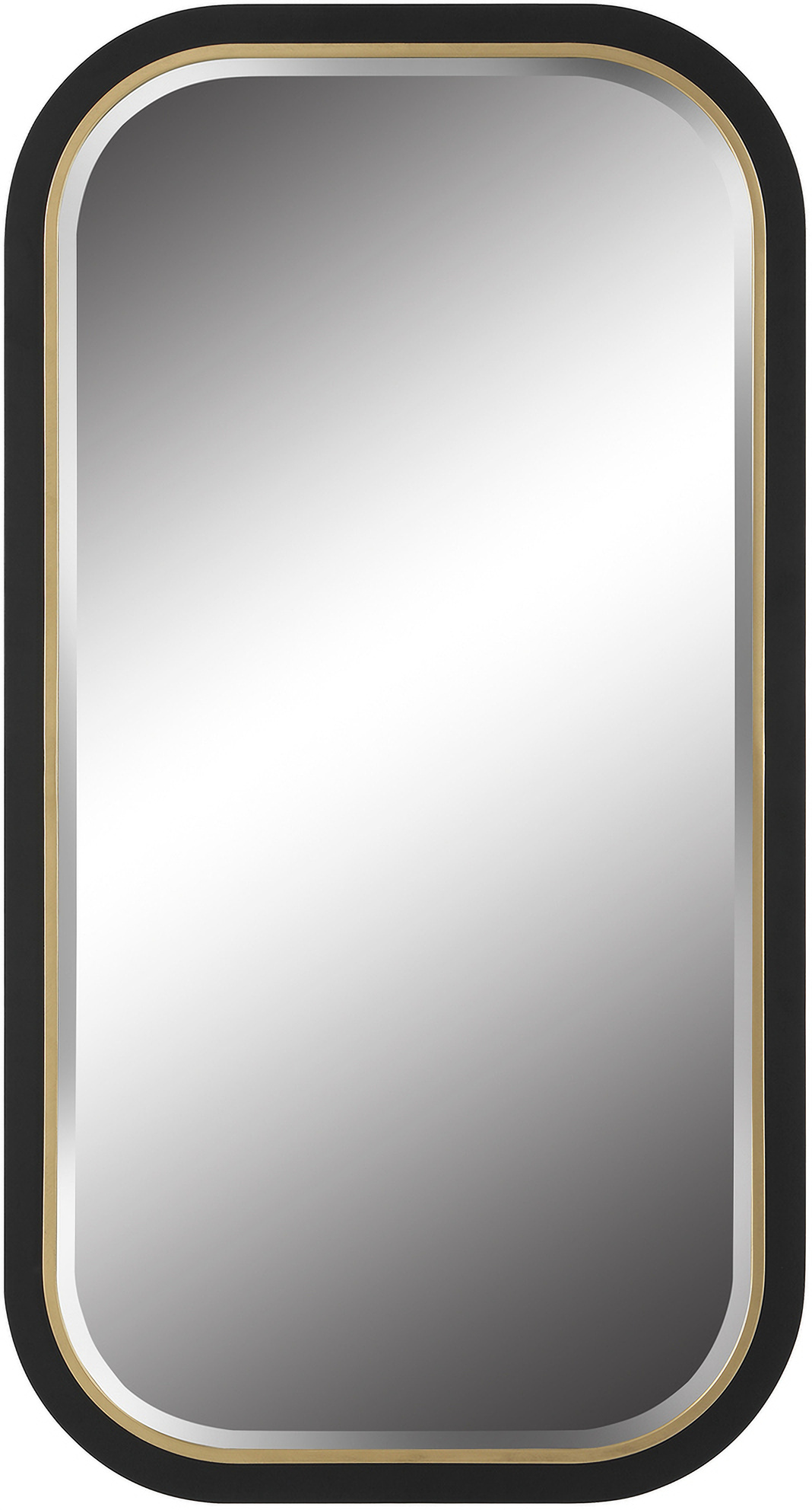 Uttermost Nevaeh Curved Rectangle Mirror | 1StopBedrooms