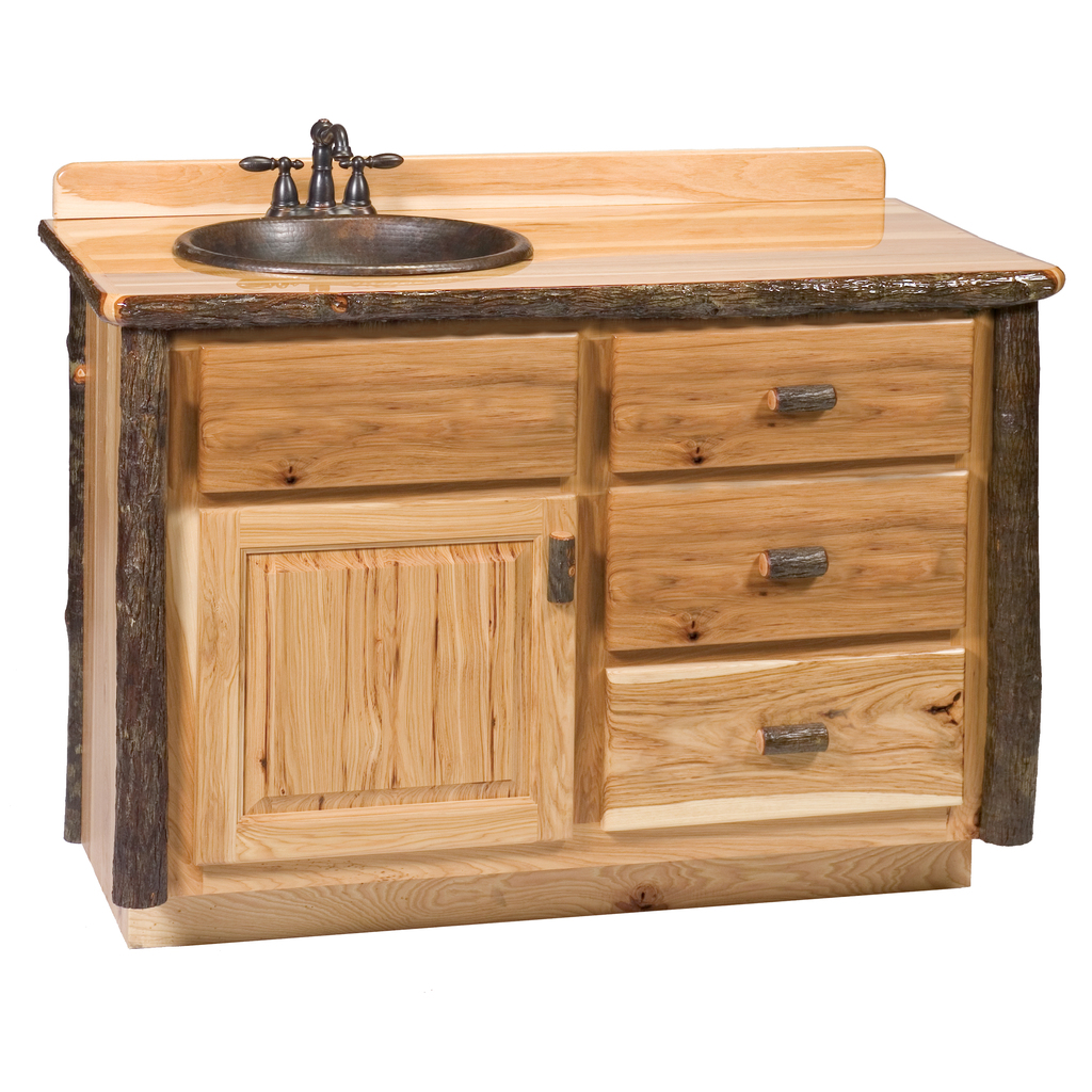 Vanity 42 Inch Slab Style Top In Slate Liquid Glass Sink Center by ...