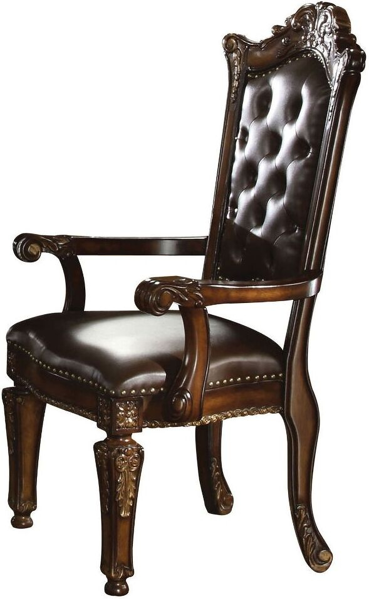 Vendome Arm Chair (Cherry) (Set of 2) by ACME | 1StopBedrooms