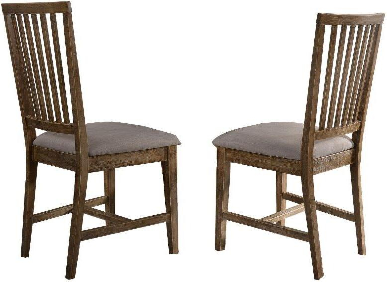 Venus 19 Inch Wood Dining Chair Set of 2 In Natural Oak by Best Master ...