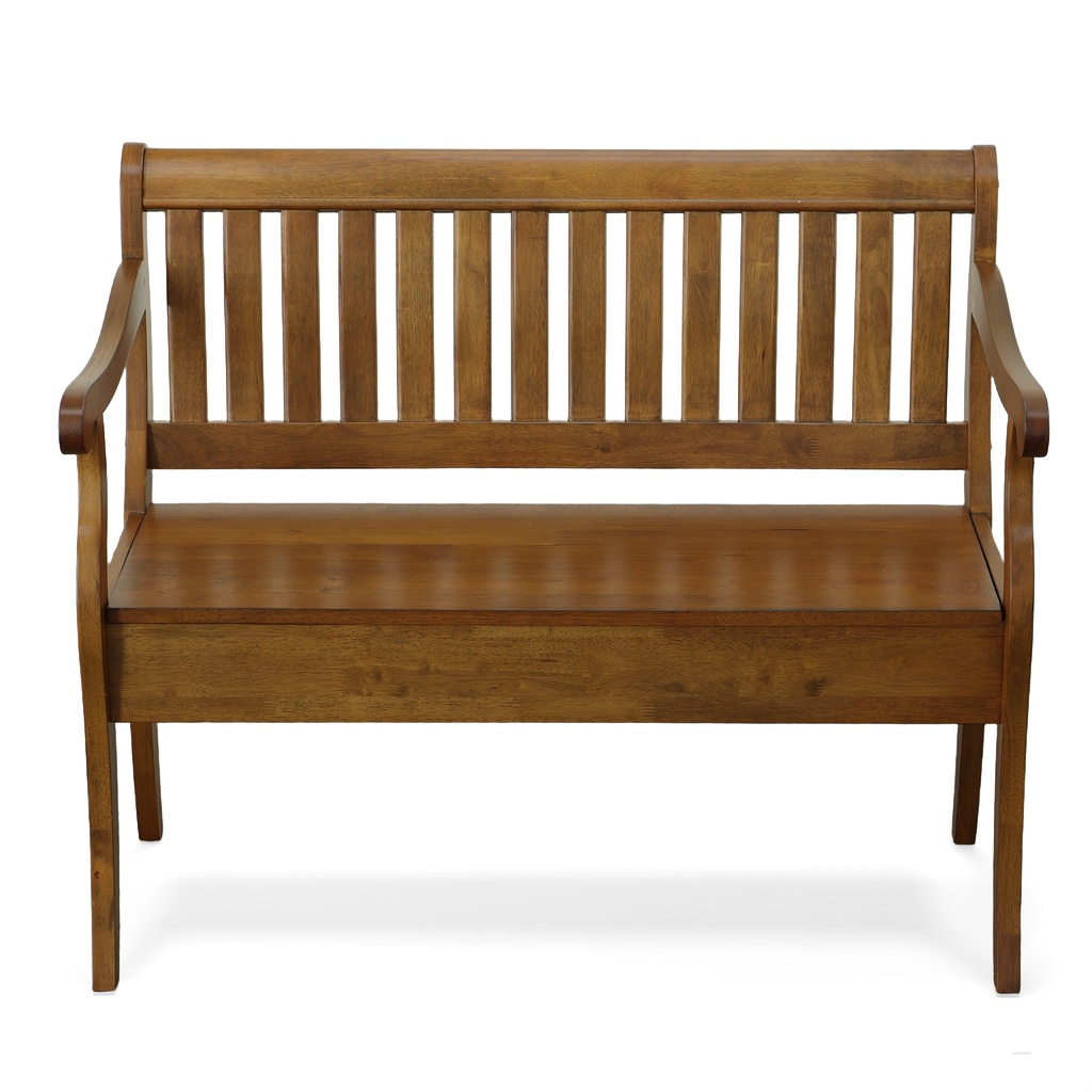 Veranda Storage Bench In Elm by Carolina Living | 1StopBedrooms