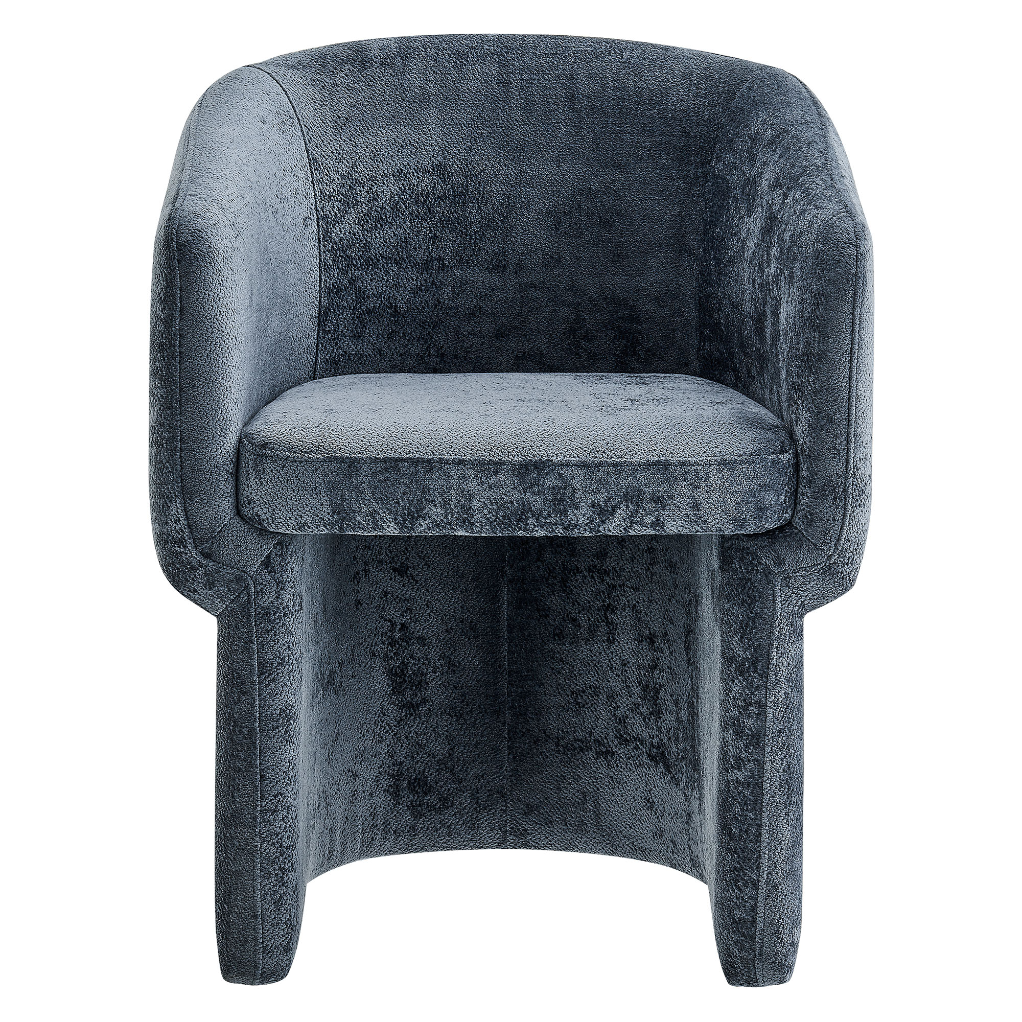 Verity Chenille Dining Armchair In Slate Blue by Modway | 1StopBedrooms