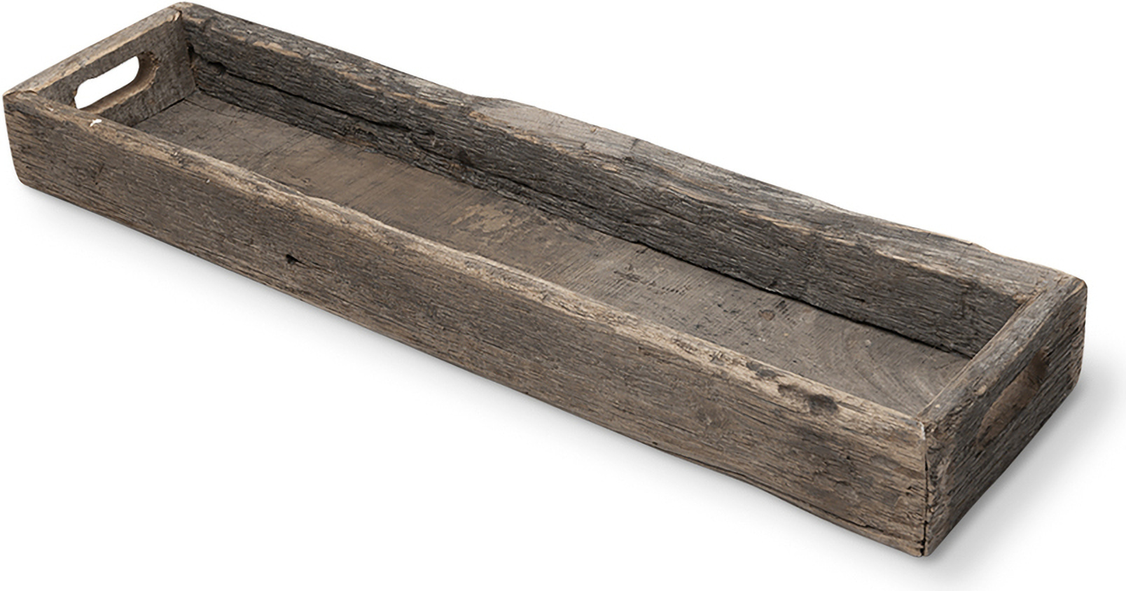 Vernon Reclaimed Wood Medium Tray In Brown by Mercana | 1StopBedrooms