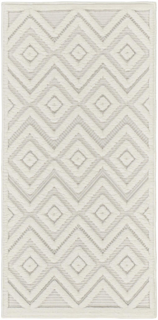Versatile 3' x 5' Rug In Ivory White by Nourison | 1StopBedrooms