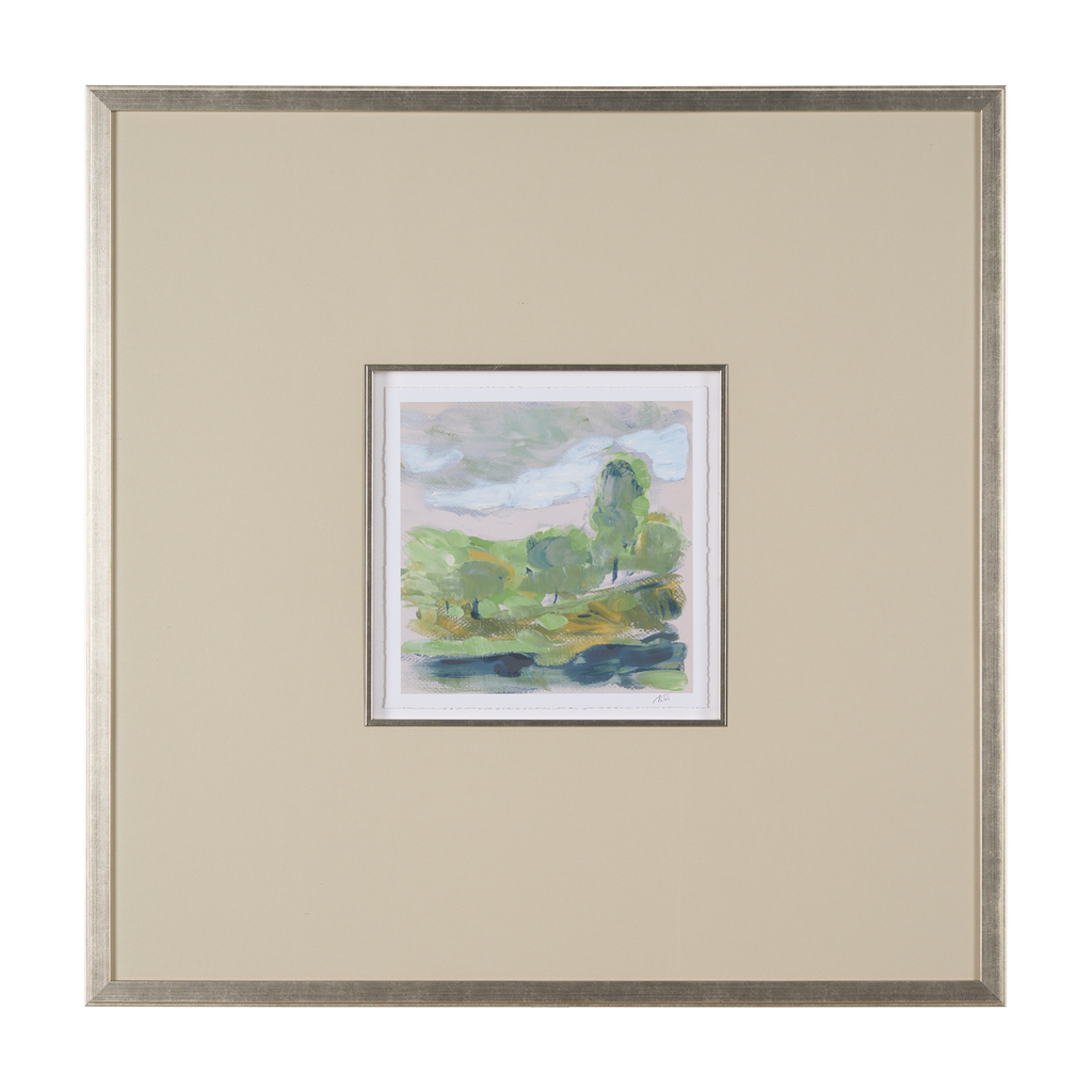 Vibrant View IV Wall Art In Green by Mercana | 1StopBedrooms