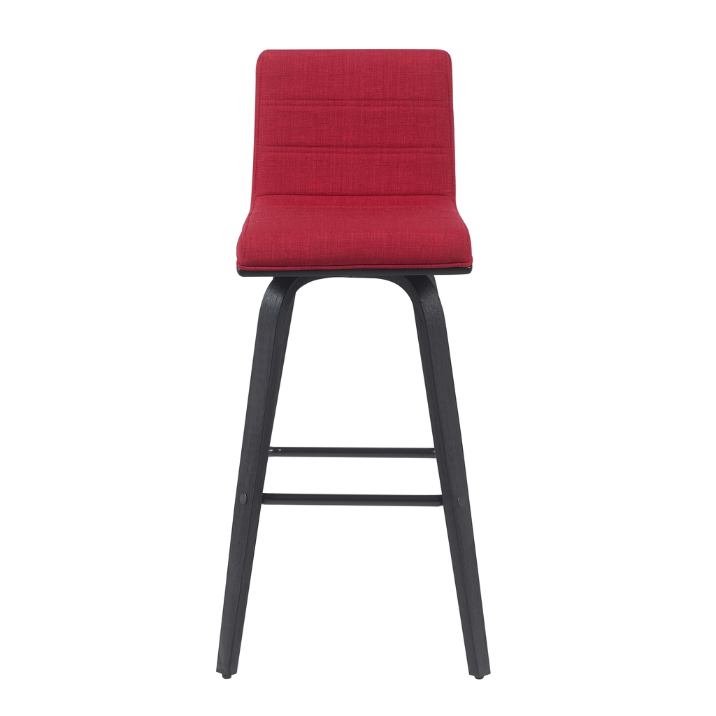 Armen Living Bar Stool Red