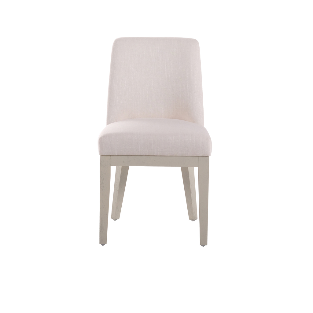 Vyren Performance Upholstered Dining Chair Set of 2 In White by Rajani ...
