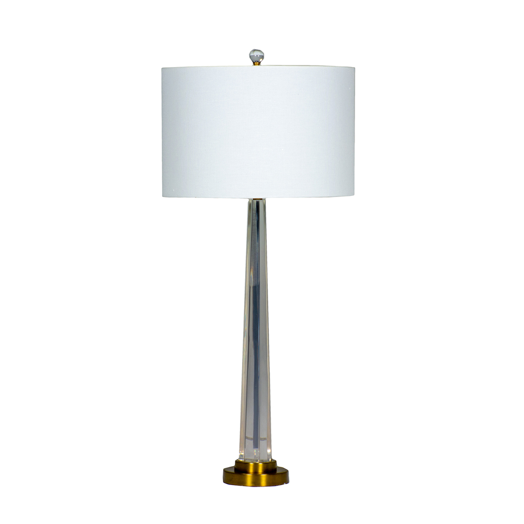 Wade Table Lamp In Antique Brass by Gabby | 1StopBedrooms