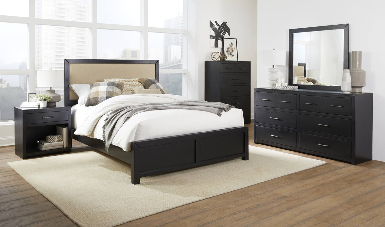 Warrior Queen Bed In Black by Progressive Furniture | 1StopBedrooms