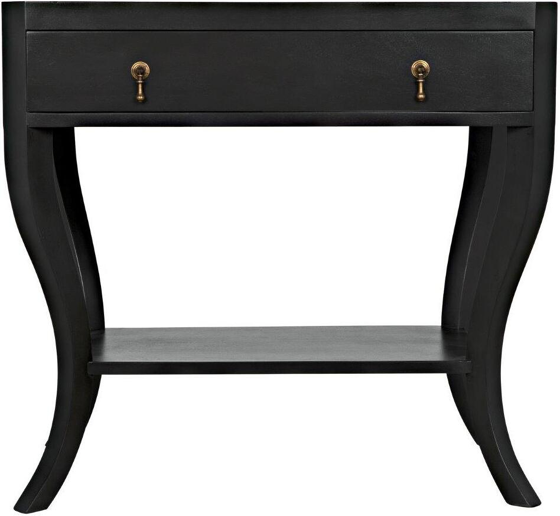 Weldon Side Table In Pale by Noir | 1StopBedrooms