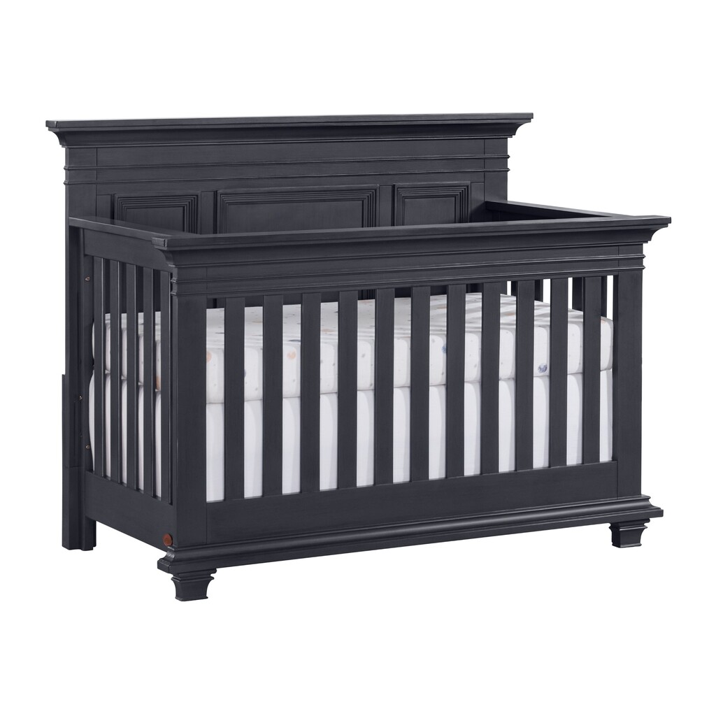 Weston 4 In 1 Convertible Crib In Midnight Slate by Oxford Baby ...