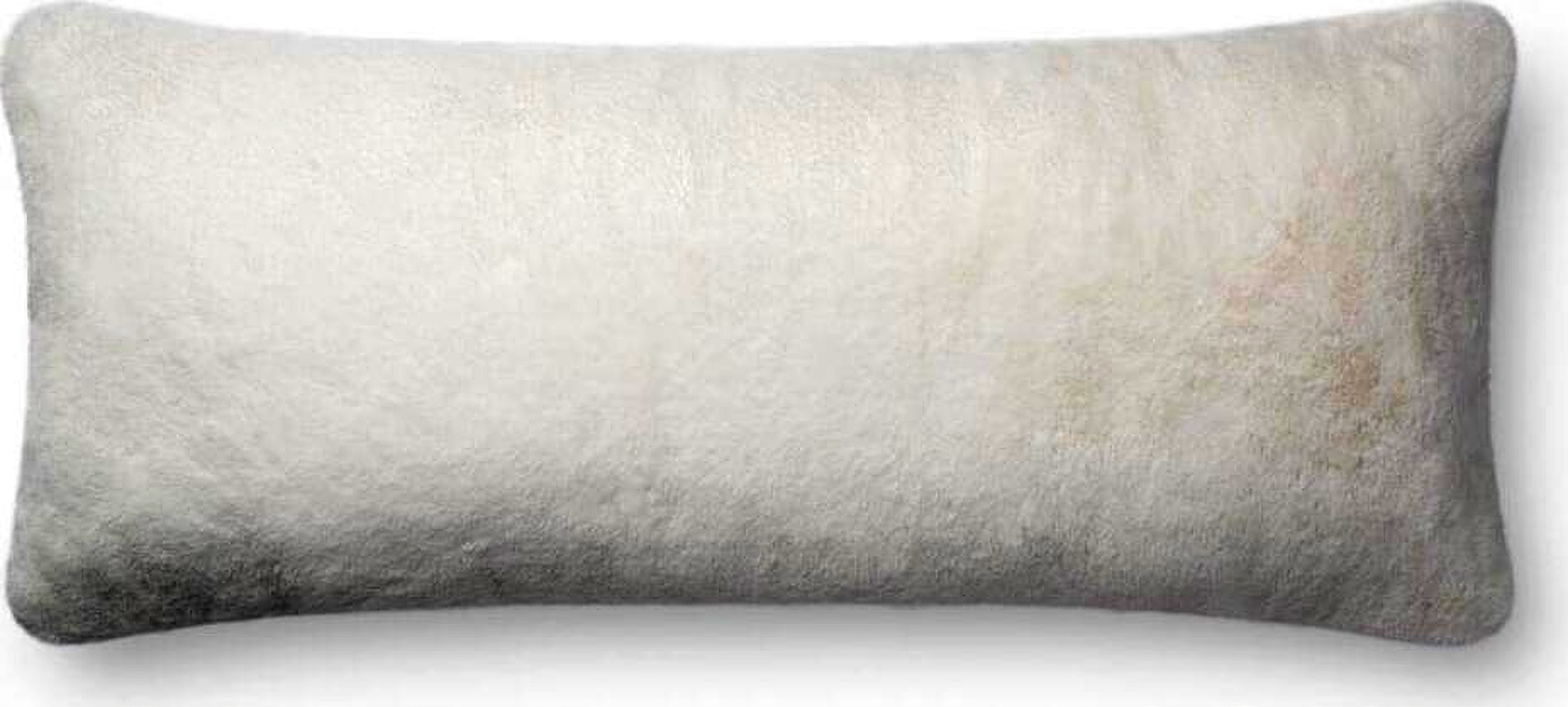 Loloi P0710 White 13" x 21" Cover w/Down Pillow by Loloi Rugs ...