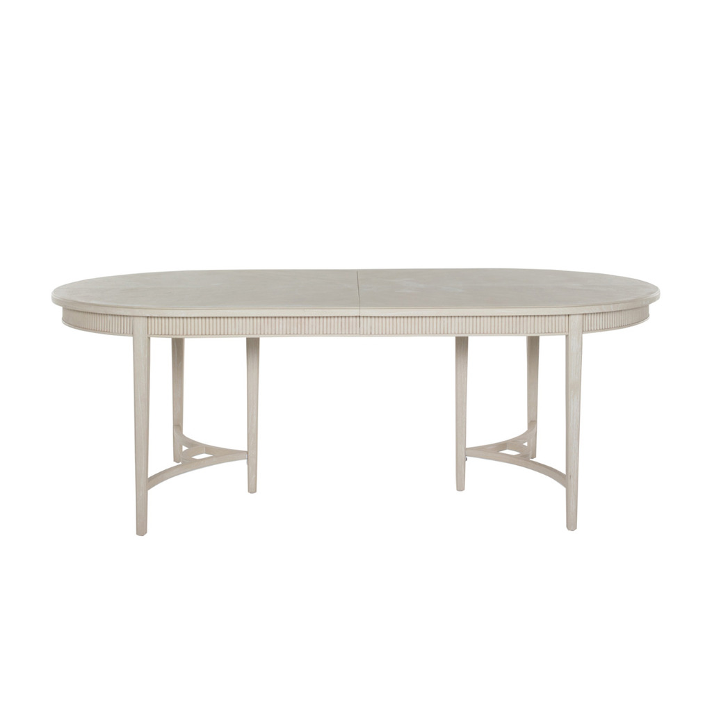 Whitlock Dining Table In Cerused White by Gabby | 1StopBedrooms