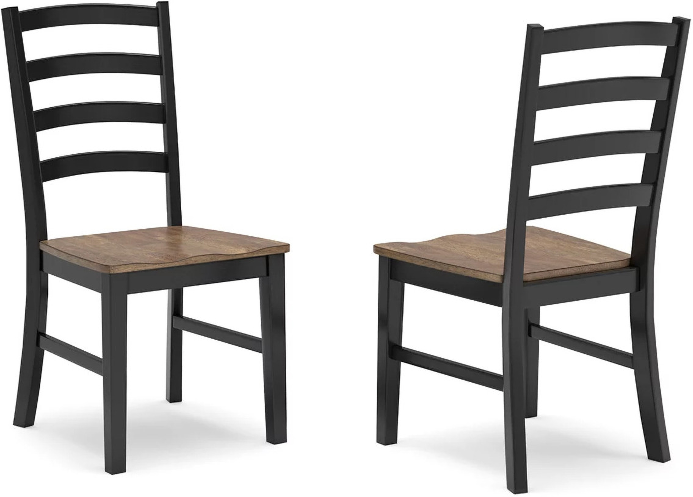 Wildenauer Dining Chair Set of 2 In Brown/Black by Ashley Furniture ...