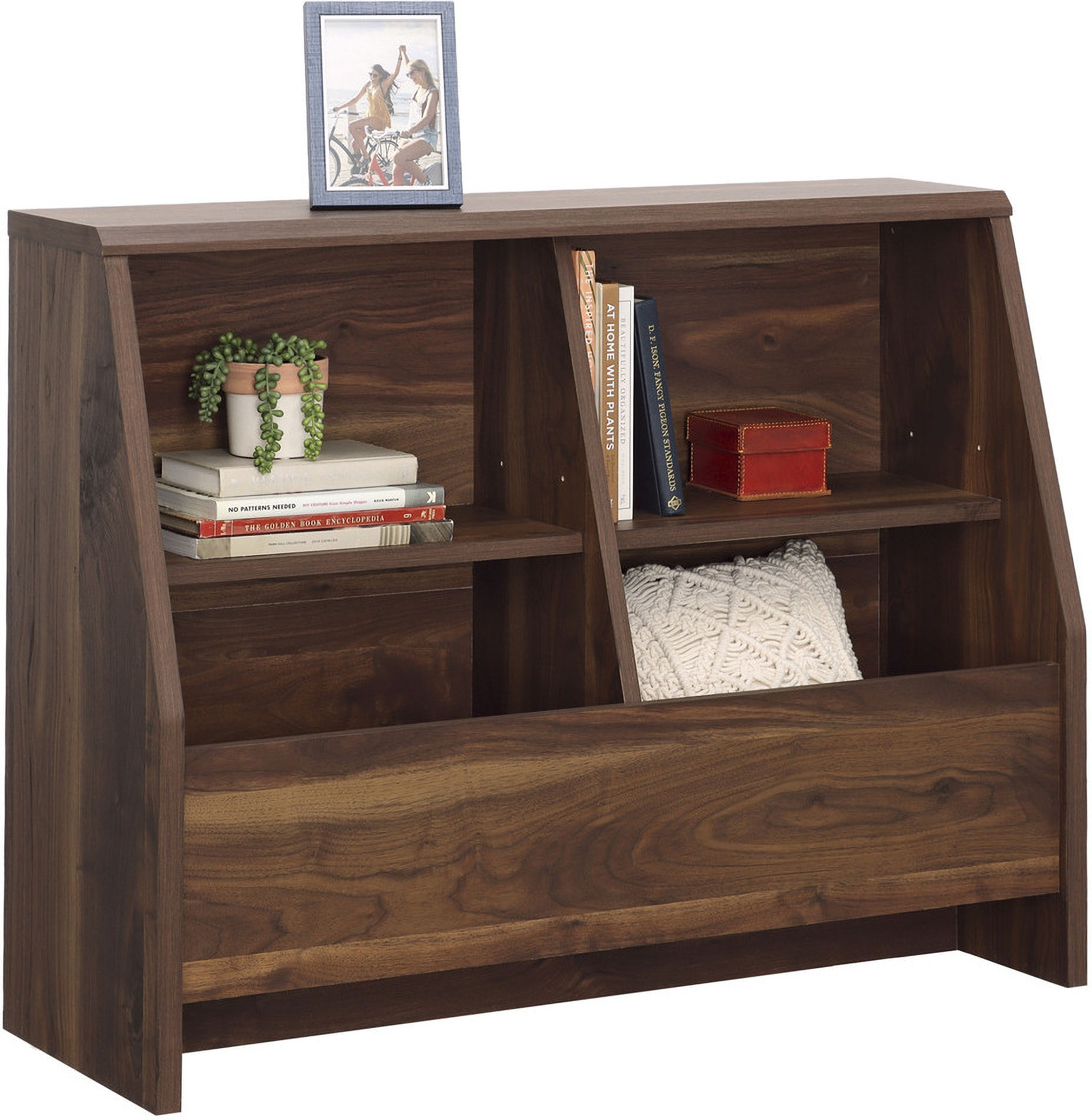 Willow Place 41 Inch Bookcase In Grand Walnut by Sauder | 1StopBedrooms