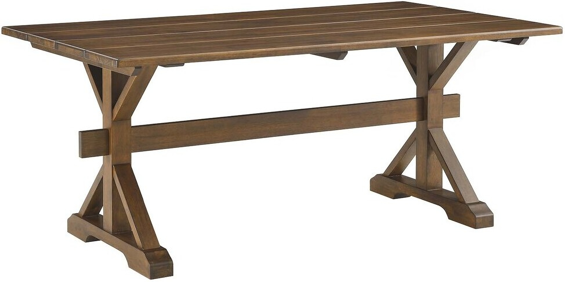 Windchime 71 Inch Wood Dining Table In Walnut by Modway | 1StopBedrooms