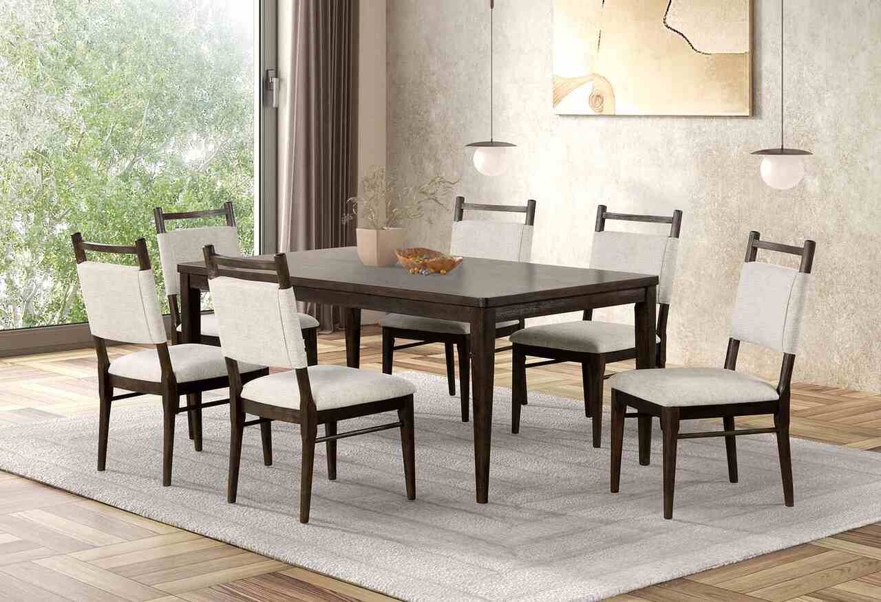 Woolwich Dining Room Set In Dark Walnut by Furniture of America ...
