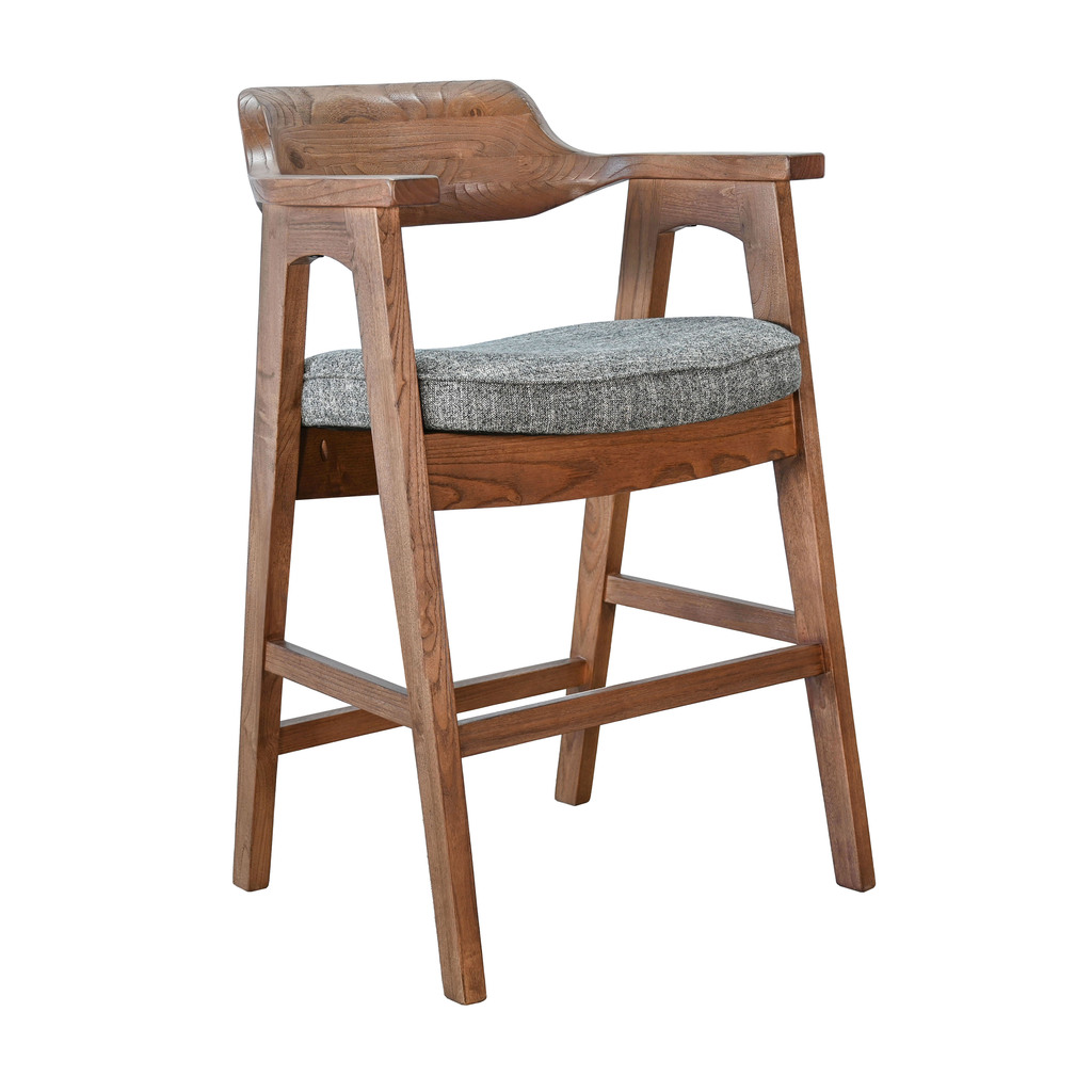 Wren Cushioned Counter Stool Set of 2 In Cinder by Sunny Designs ...
