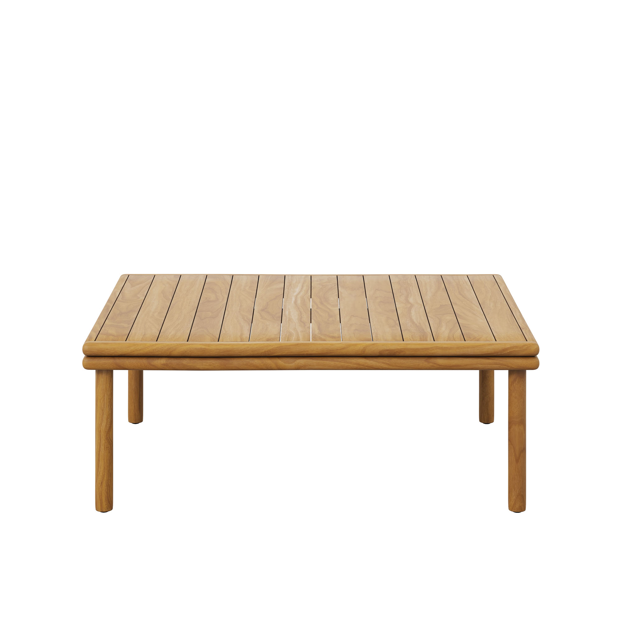 Wren Outdoor Patio Teak Wood Coffee Table In Natural by Modway ...