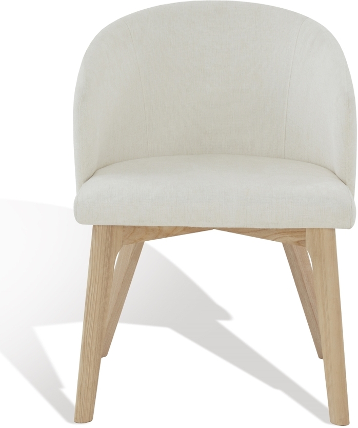 Wynonna Linen Dining Chair In Ivory and Natural by Safavieh Couture ...