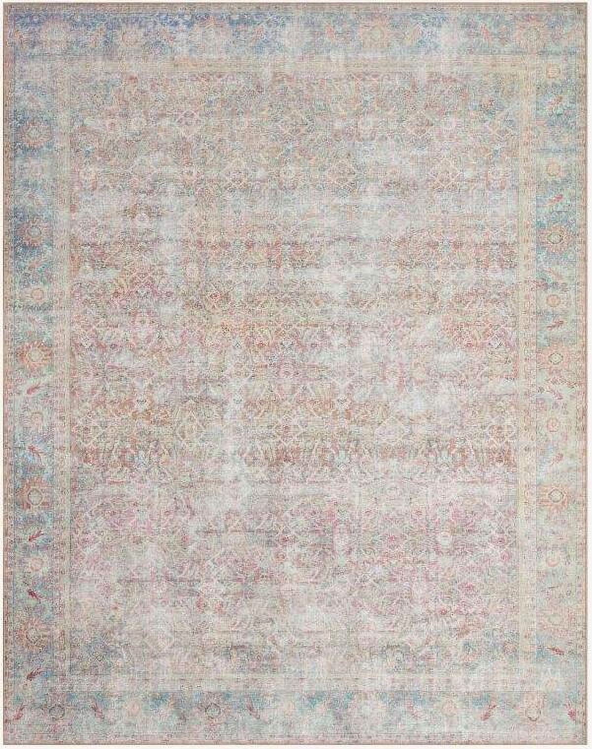 Wynter Red/Teal 5' x 7'6" Rug by Loloi Rugs | 1StopBedrooms