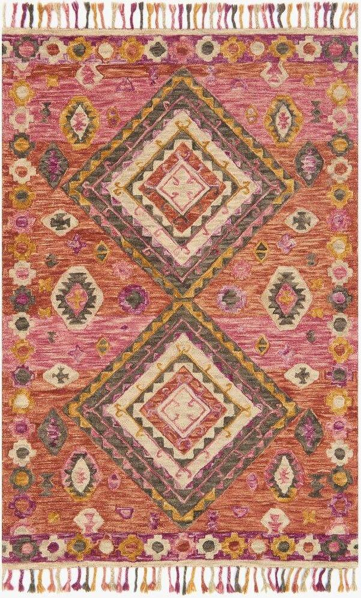 Zharah Fiesta 3'6" x 5'6" Rug by Loloi Rugs | 1StopBedrooms