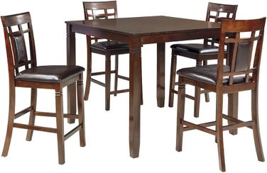 Bennox Brown 5 Piece Counter Height Dining Room Set by Ashley Furniture 1StopBedrooms