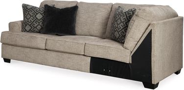 Bovarian 3-Piece LAF Sectional In Stone by Ashley Furniture | 1StopBedrooms
