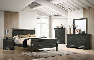 Louis philippe sleigh bedroom set store