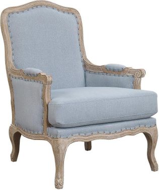Soft blue accent chair store