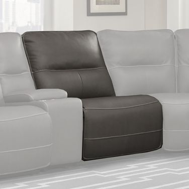 Spartacus Haze Power Reclining Sectional with Power Headrest by Parker ...