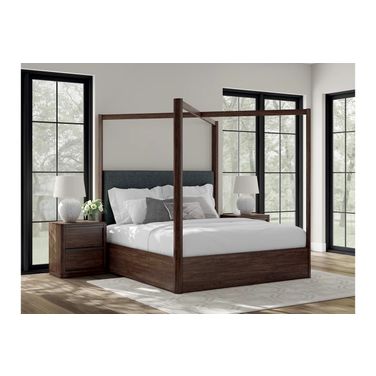 canopy bed frame single
