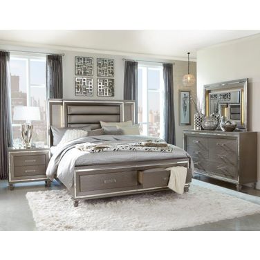 grey bedroom set