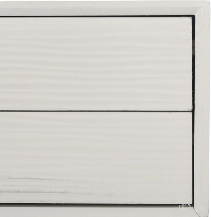 Aliyah 4Drw Console Table in White by Safavieh | 1StopBedrooms