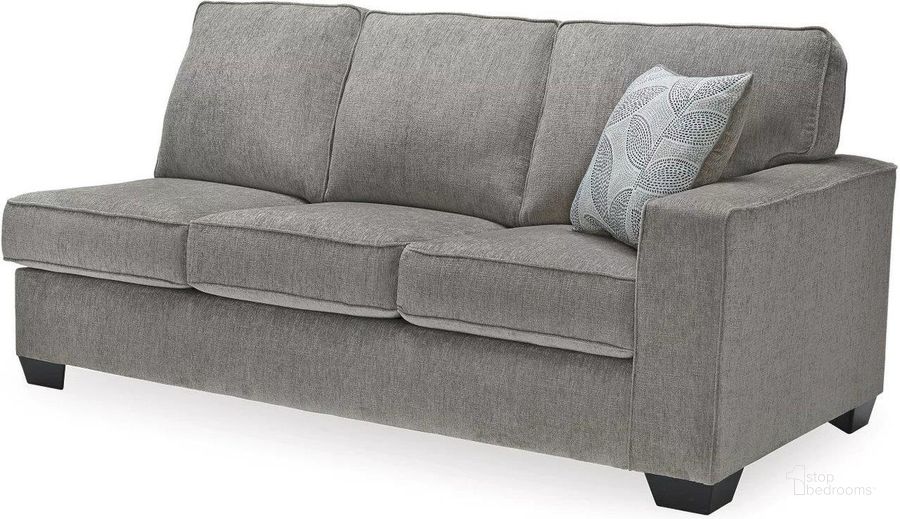 Altari 2-Piece LAF Sectional with Chaise In Alloy by Ashley Furniture ...