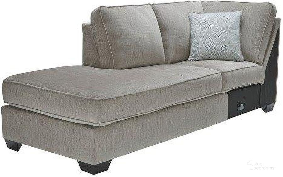Altari 2-Piece RAF Sleeper Sectional In Alloy by Ashley Furniture | 1StopBedrooms