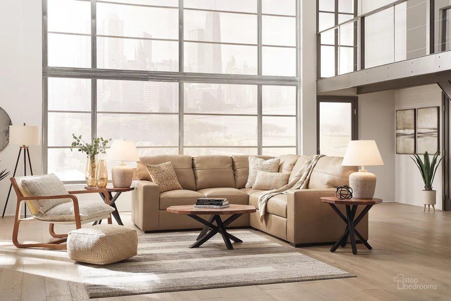 Bandon 2-Piece LAF Sectional In Toffee by Ashley Furniture | 1StopBedrooms