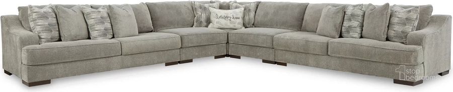 Bayless 5-Piece Sectional In Smoke by Ashley Furniture | 1StopBedrooms