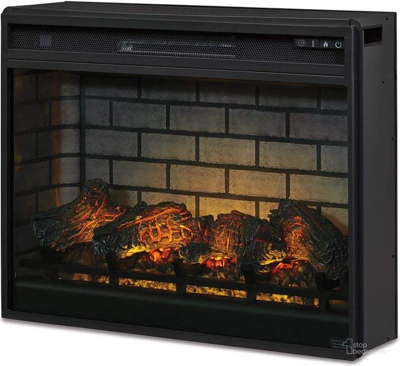 Black Electric Infrared Fireplace Insert by Ashley Furniture ...