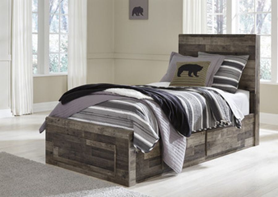 Derekson Youth Bedroom Set In Multi Gray by Ashley Furniture ...