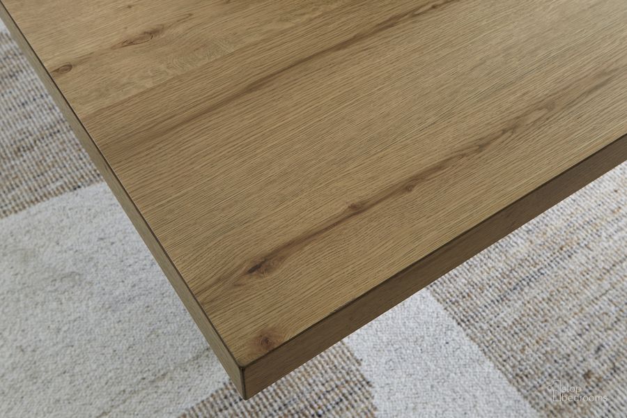 Galliden Dining Table In Light Brown by Ashley Furniture | 1StopBedrooms