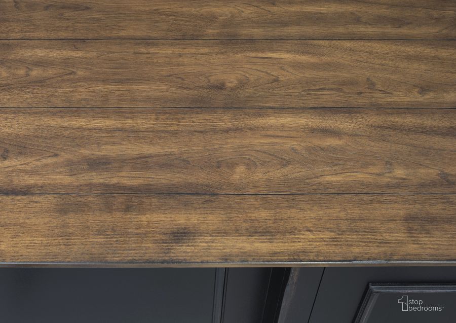 Hartford Wood Credenza In Black by Martin Furniture | 1StopBedrooms