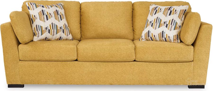 Keerwick Queen Sofa Sleeper In Sunflower by Ashley Furniture | 1StopBedrooms