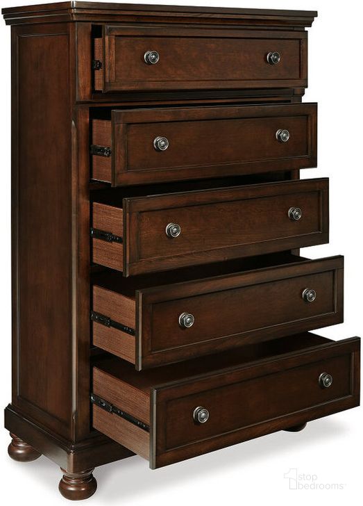 Porter Rustic Brown Chest by Ashley Furniture | 1StopBedrooms