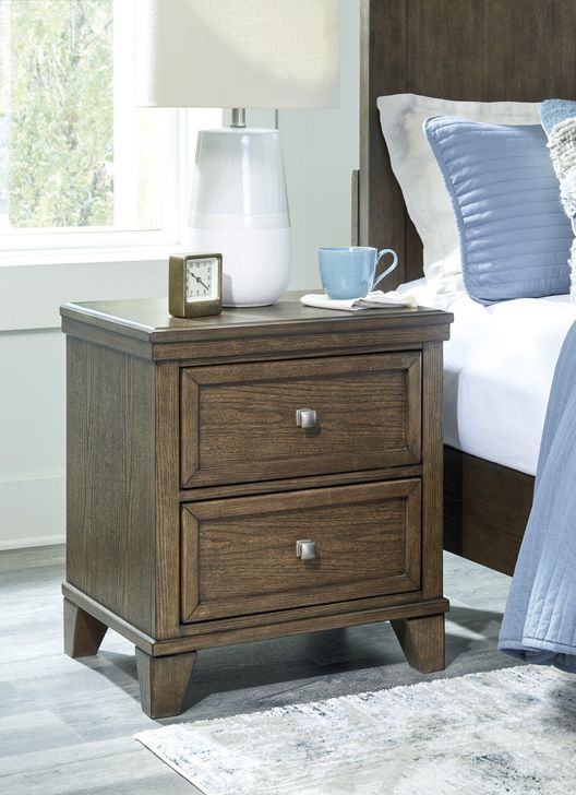 Shawbeck Medium Brown Panel Bedroom Set by Ashley Furniture | 1StopBedrooms