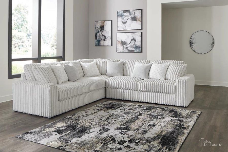 Stupendous 3-Piece Sectional In Alloy by Ashley Furniture | 1StopBedrooms