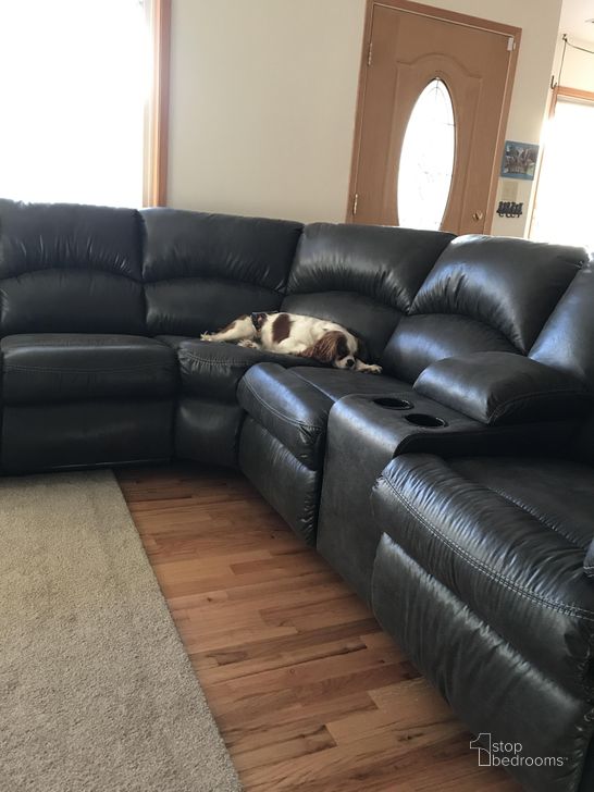 Tambo 2-Piece Reclining Sectional In Pewter by Ashley Furniture ...