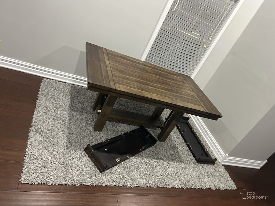 Moriville Grayish Brown Extendable Rectangular Dining Table by Ashley ...