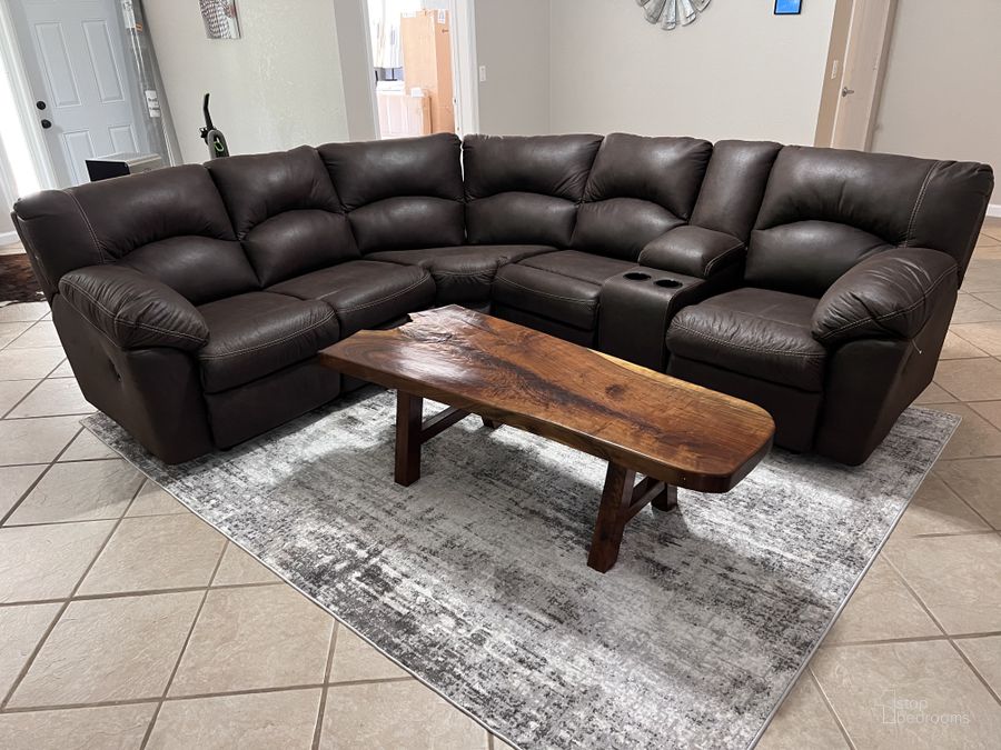 Tambo 2-Piece Reclining Sectional In Pewter by Ashley Furniture ...