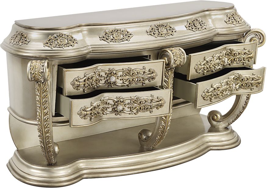 Acme Danae Dresser In Champagne And Gold Finish | 1StopBedrooms